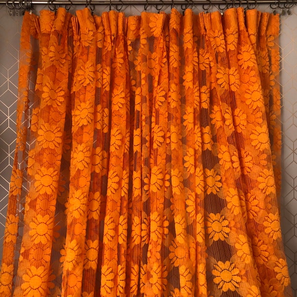 1970's Curtains - Etsy