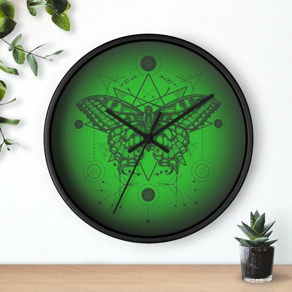 Butterfly Clock - Etsy