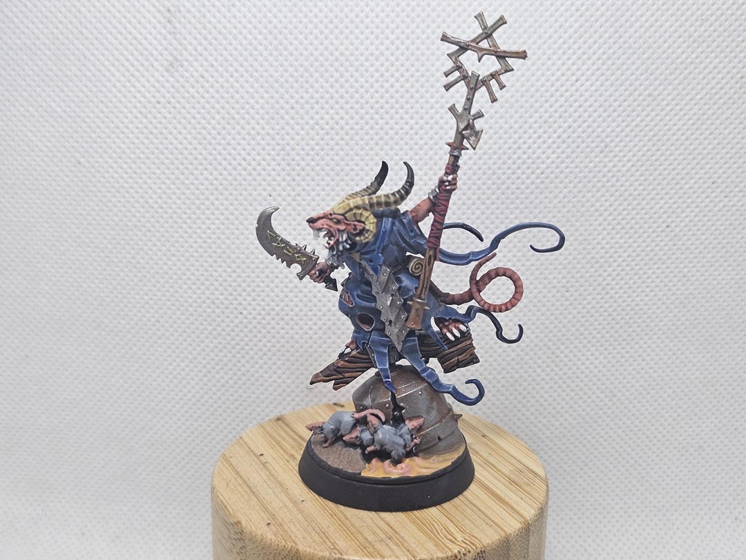 Skaven Grey Seer Painted - Etsy