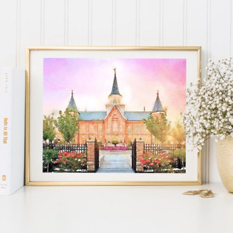 Provo Temple - Etsy