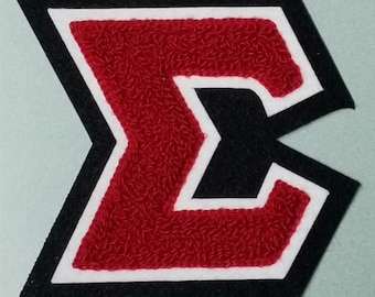 5 Individual Greek Letters - Etsy