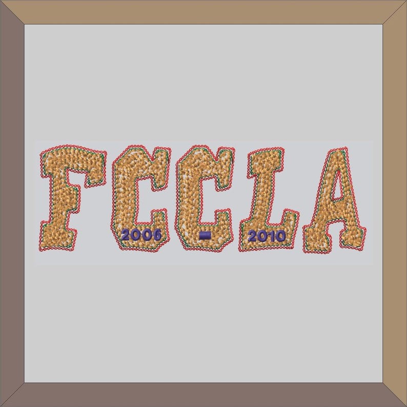 Chenille Crossed Tennis Letterman Jacket Patch P10220 - 4 My Jacket - Etsy