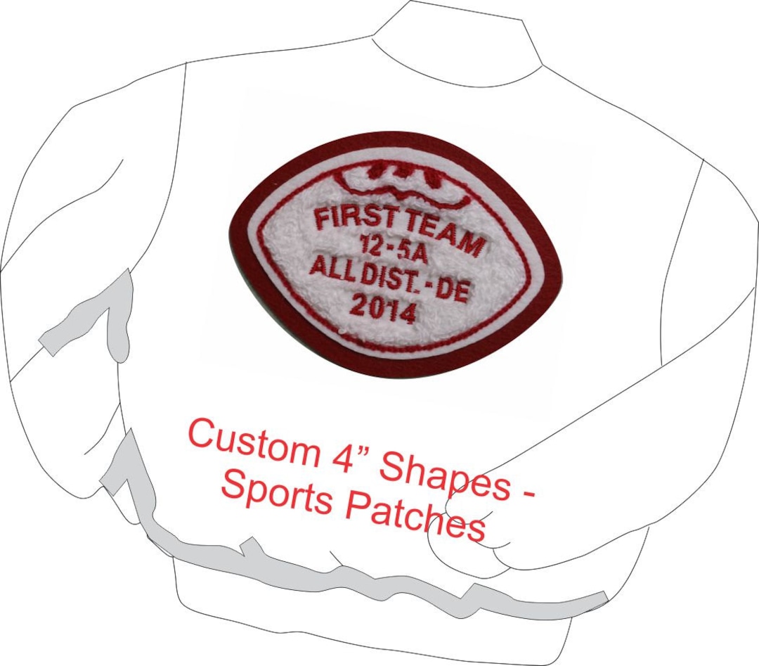 High School Football Patch - State, District, Regional, MVP, Champion ...