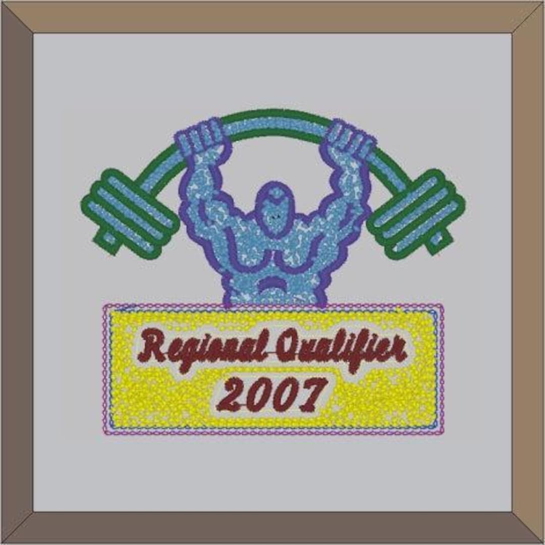 Chenille Powerlifting Letterman Jacket Patch P10122 - Etsy