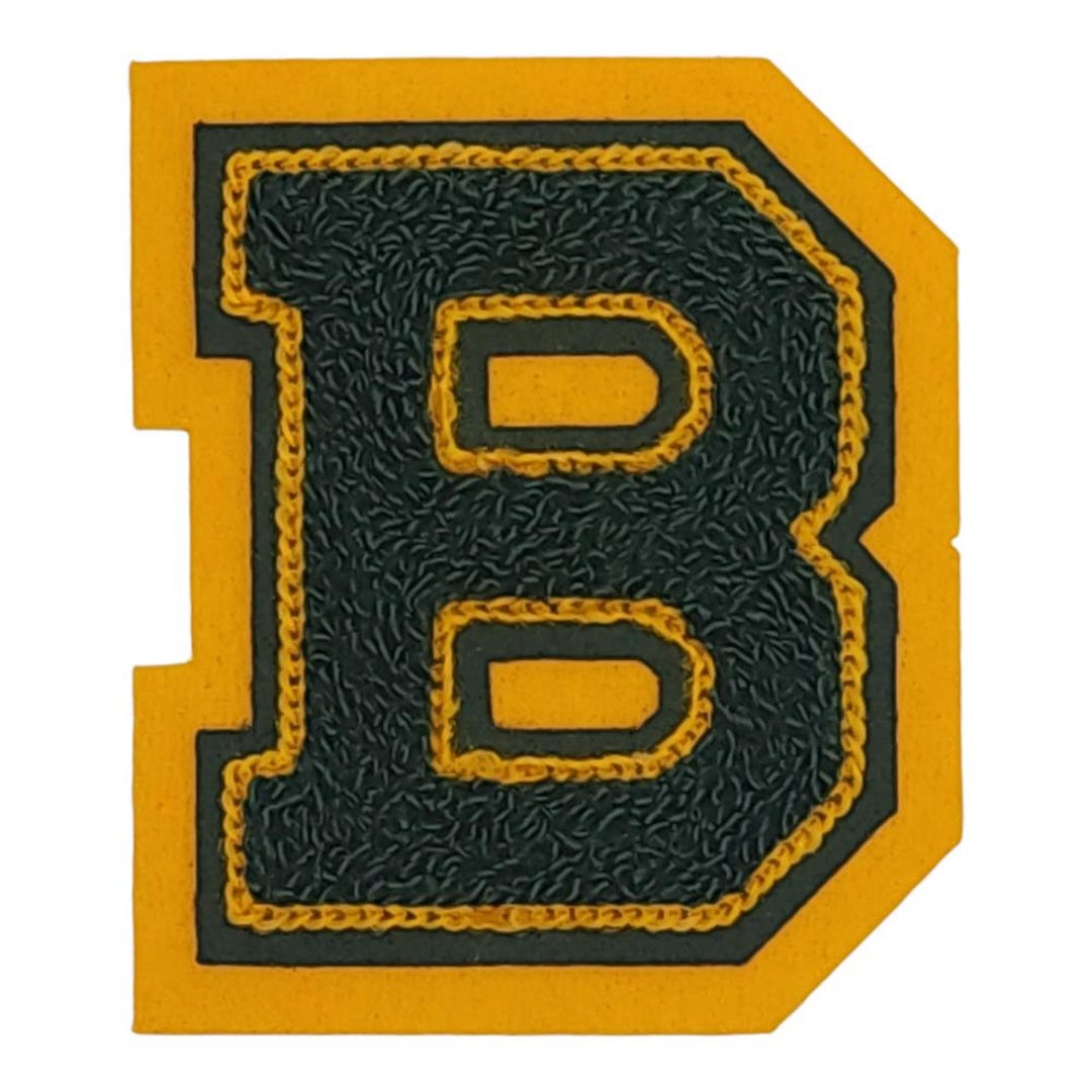 Bold Chenille Letterman Jacket 3 Inch Individual Letters - 4 My Jacket ...