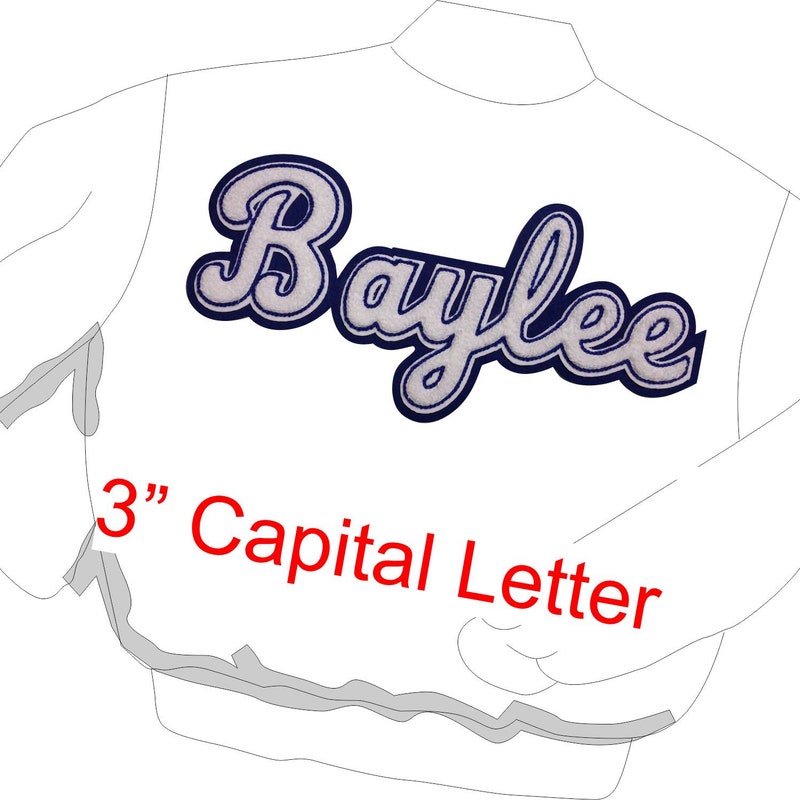 Letterman Patches - Etsy