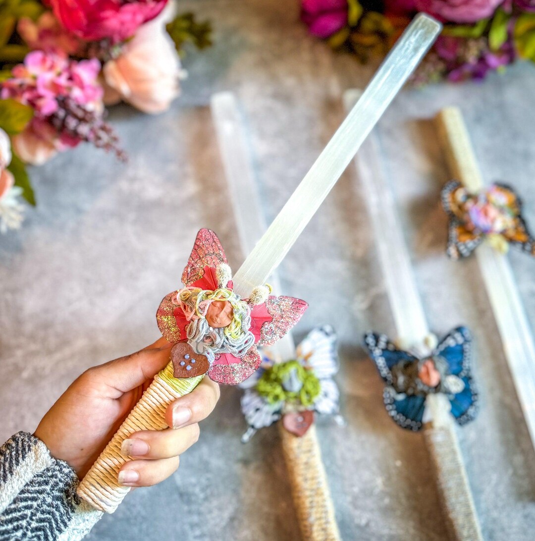 Selenite Magic Wands, Crystal Wands, Metaphysical Supply, Witches Wand ...
