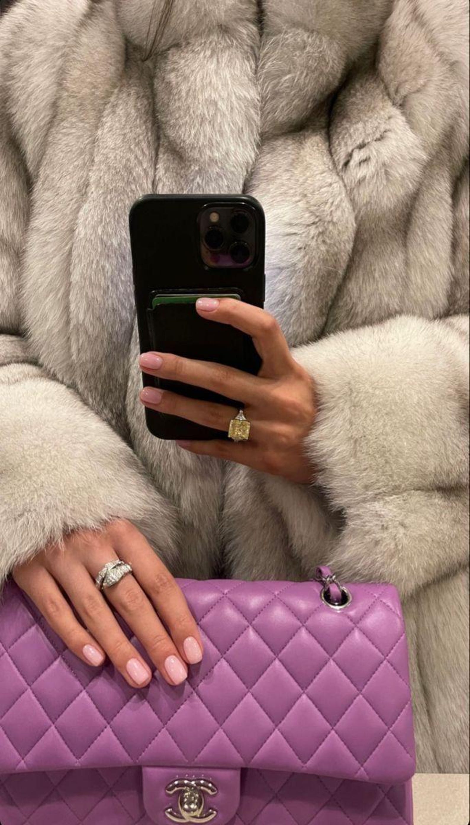 Anna Kournikova Fancy Yellow Cocktail Ring, Princess Cut, Sterling ...