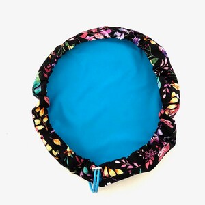 Drawstring Makeup Bag, Travel Accessories for Women, Round Floral Cinch ...