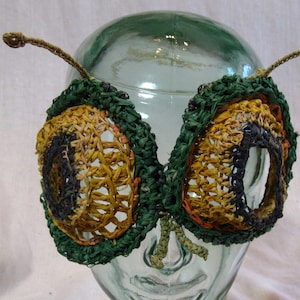 Mantis Raffia Mask or Bug-eyed Monster Mask - Etsy
