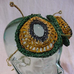 Mantis Raffia Mask or Bug-eyed Monster Mask - Etsy