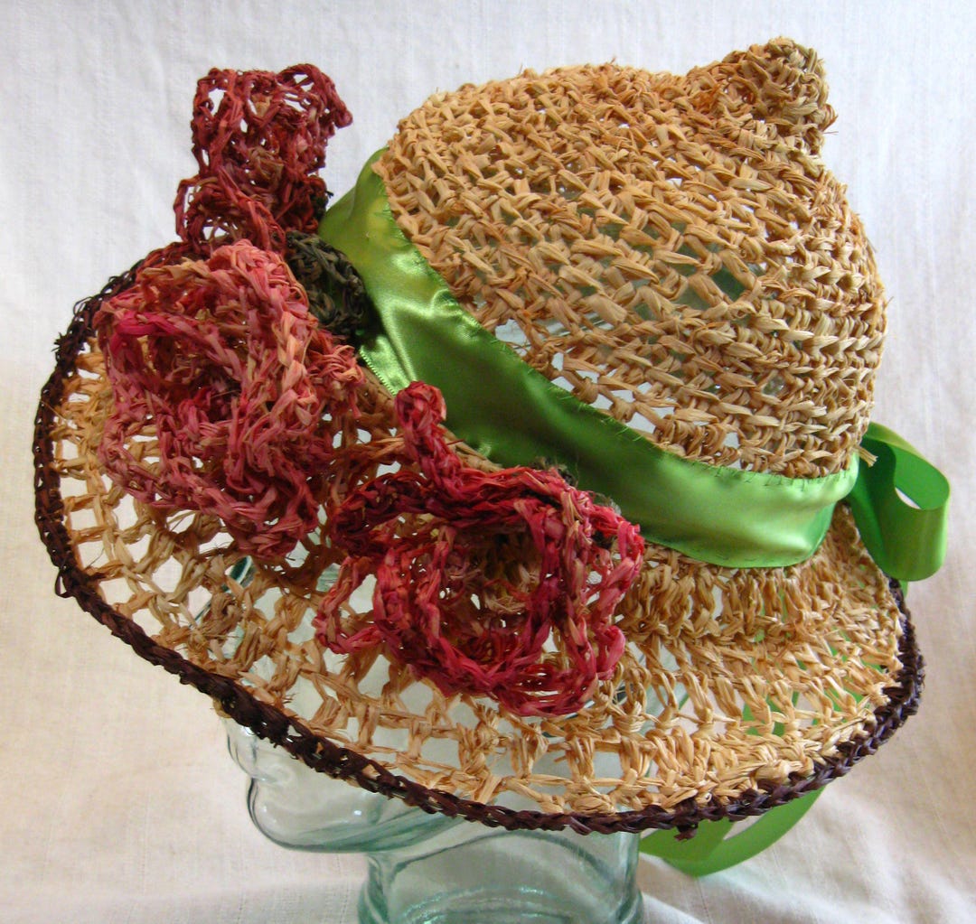 Sun Bonnet With Roses - Etsy