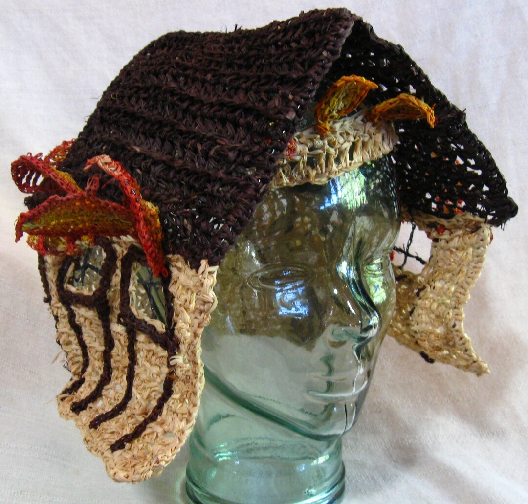 Gabled Headdress ON FIRE! (aka House on Fire Hat) - Etsy
