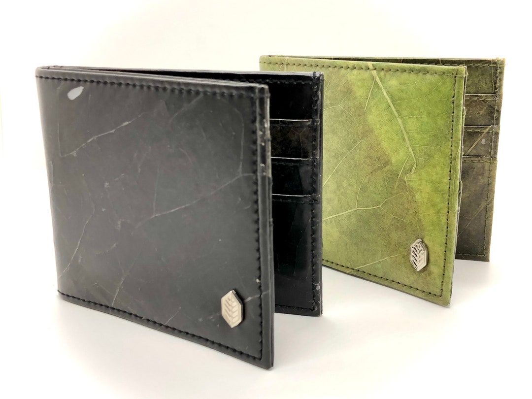 REAL LEAF Wallet - Etsy
