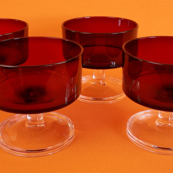 Ruby Red Dishes - Etsy