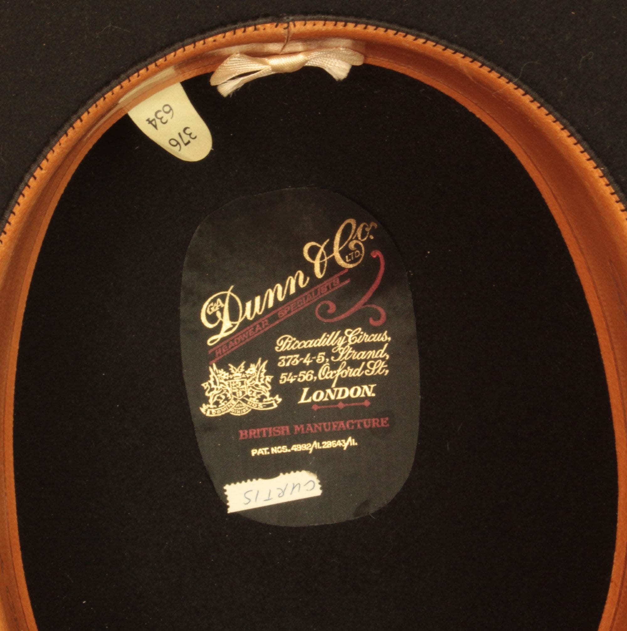 Vintage Bowler Hat Dunn & Co London 1950s City Gent Dapper - Etsy Australia