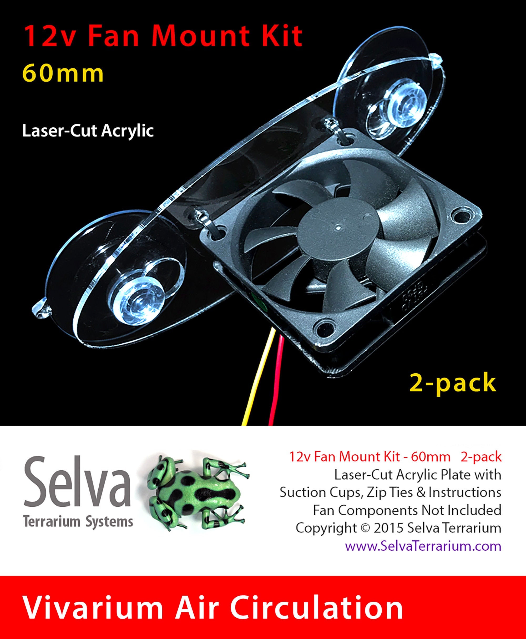 Computer Case Fan Mounts