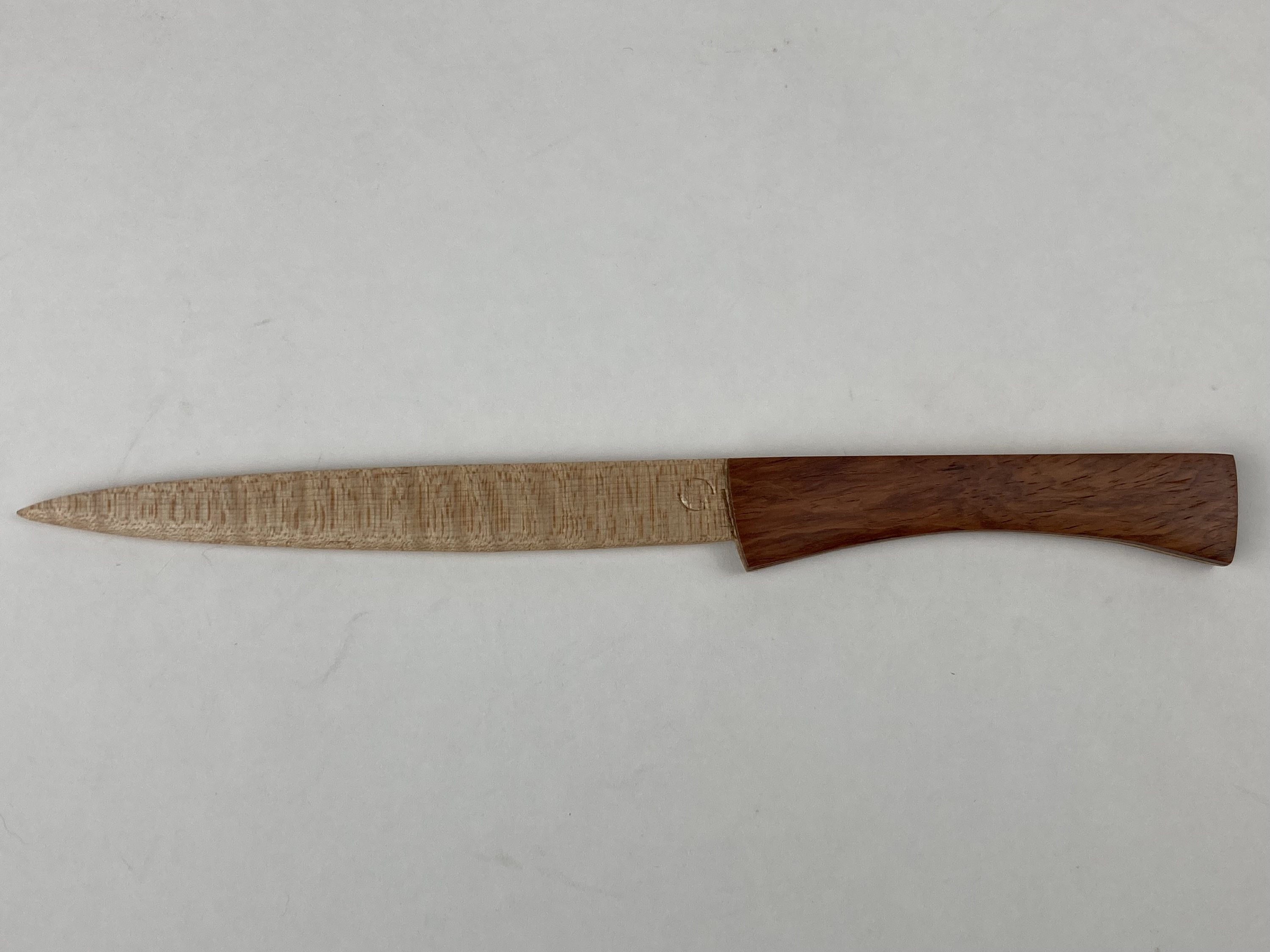 Teak and Maple Wood Letter Opener, Letter Knife - Etsy