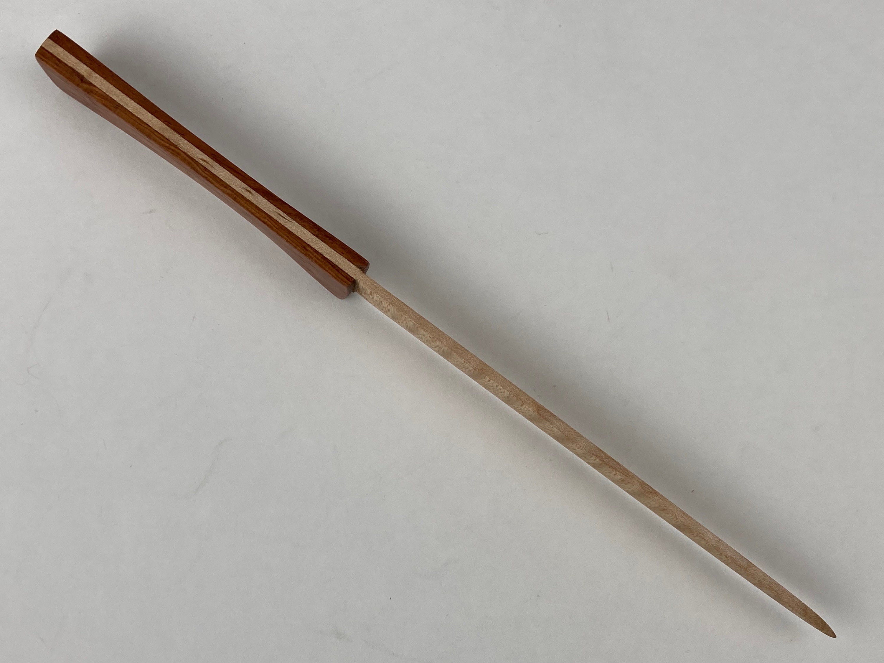 Teak and Maple Wood Letter Opener, Letter Knife - Etsy