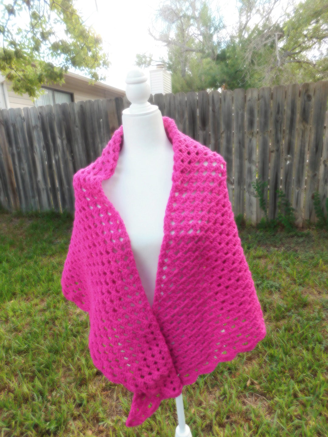 Double Hug Prayer Shawl - Etsy