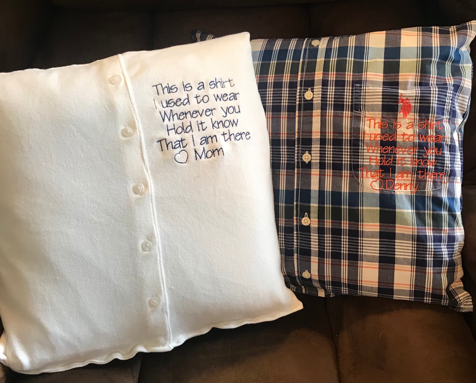 Memory Pillow - Etsy
