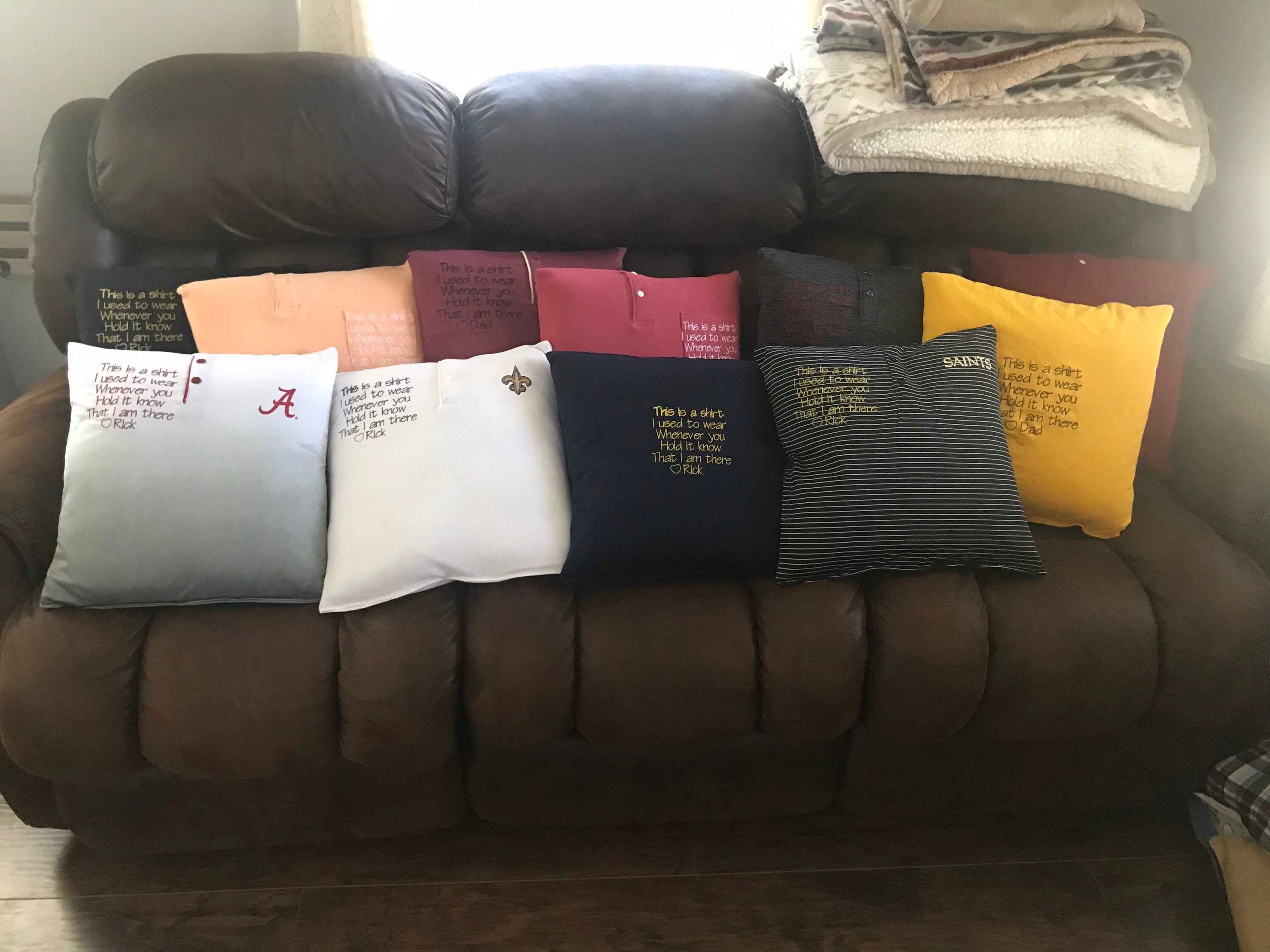 Memory Pillow - Etsy