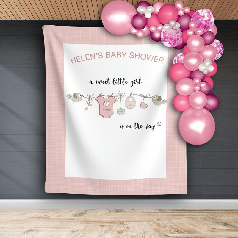 Custom Baby Shower Backdrop - Etsy