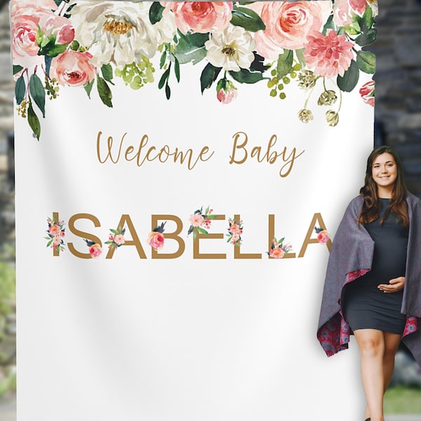 Baby Shower Backdrop - Etsy