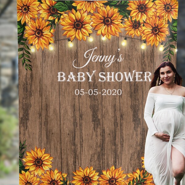 Sunflower Backdrop - Etsy