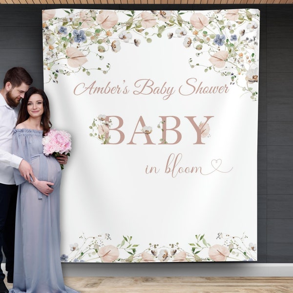 Rustic Baby Shower Decorations - Etsy