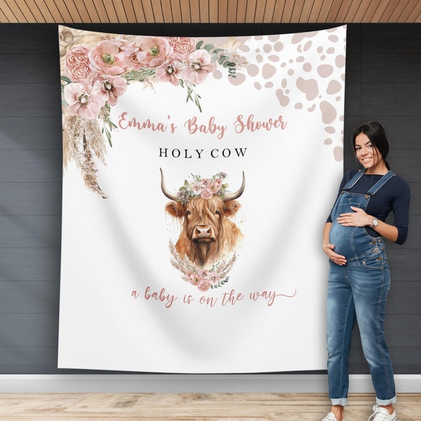 Highland Cow Baby Shower - Etsy