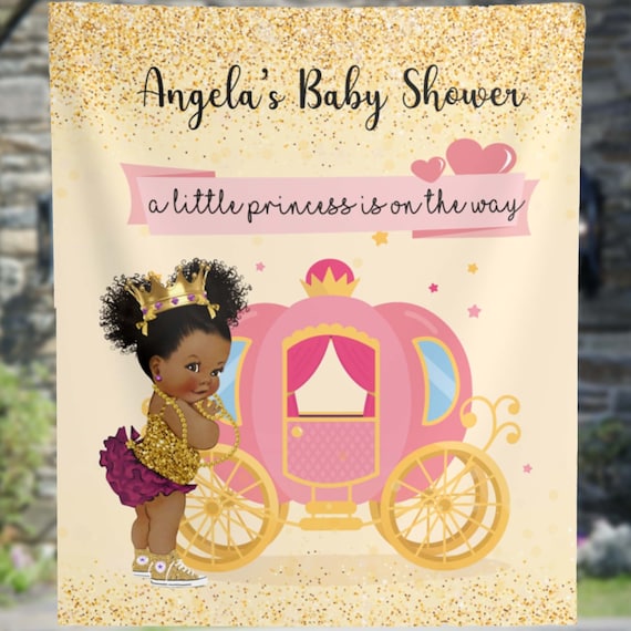 Baby Shower Backdrop Princess Backdrop Royalty Back Drop - Etsy