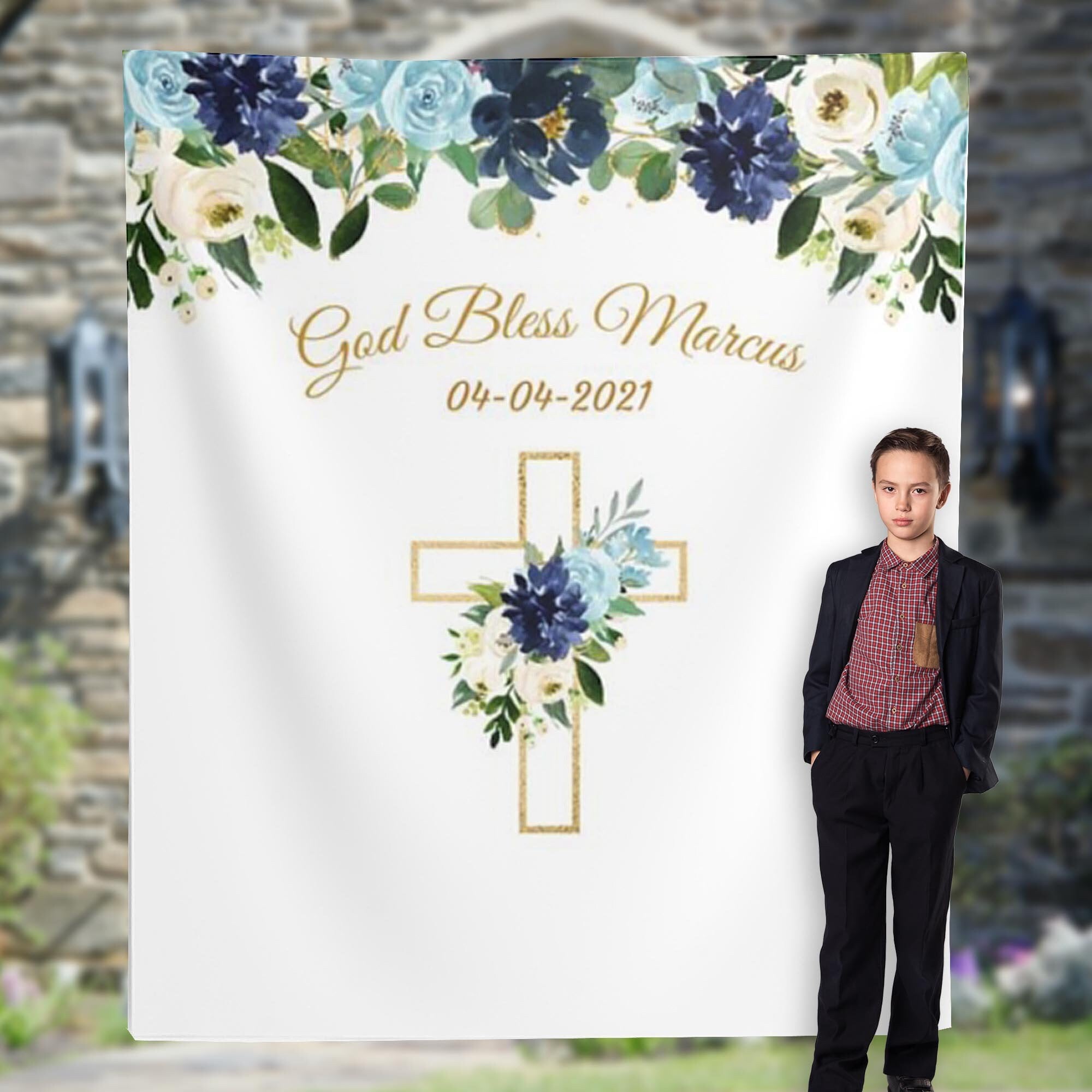 First Holy Communion Backdrop