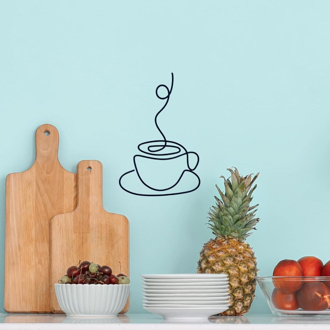 Coffee Cup Wire Decoration - Etsy