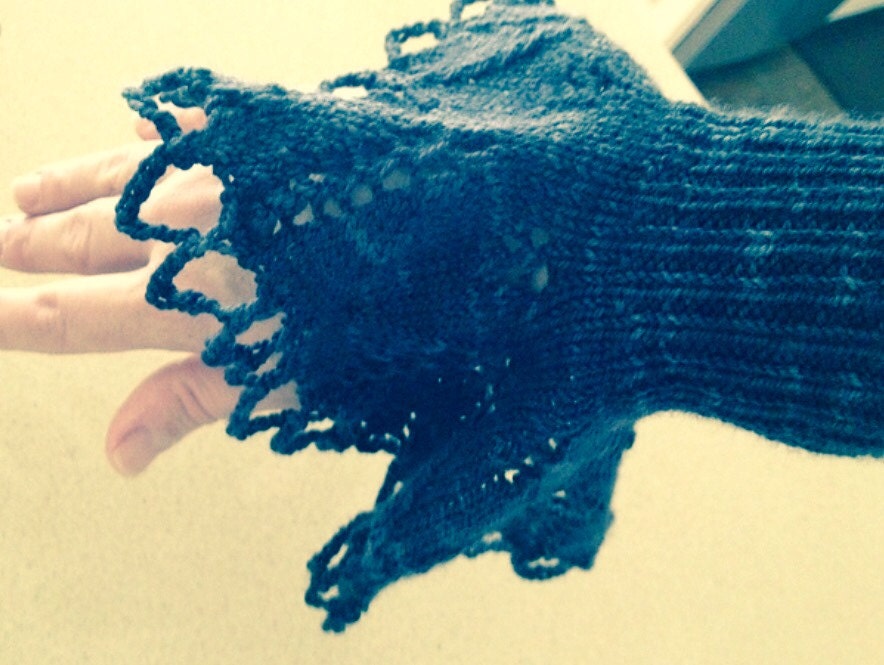 Fiery Ruffled Wrist Cuffs - Etsy