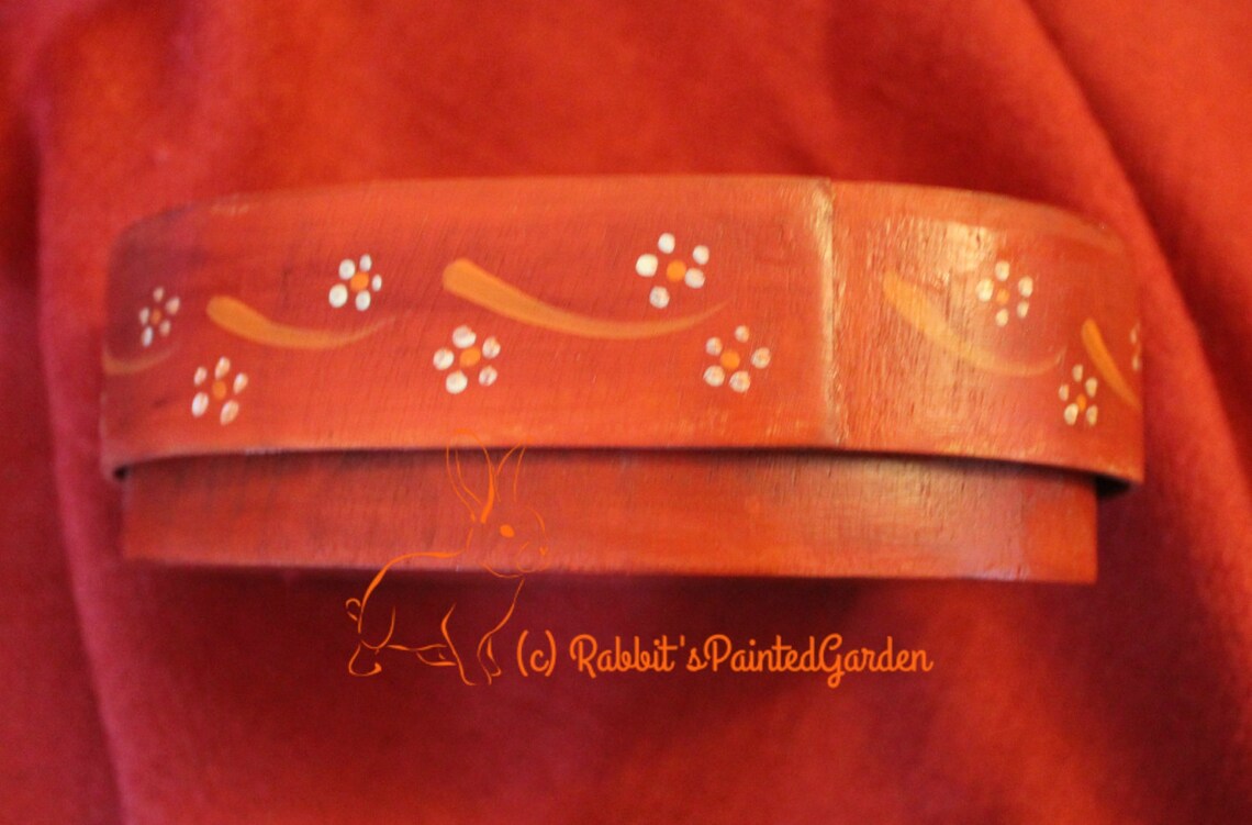 Hand Painted Acrylic Folk Art Keepsake Box Home Decor Gift - Etsy