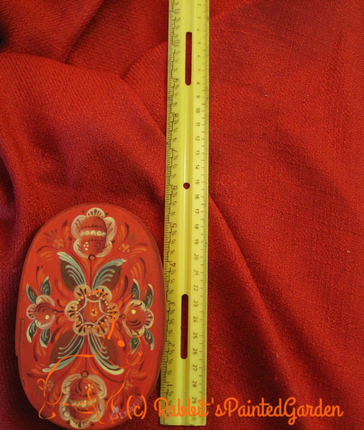 Hand Painted Acrylic Folk Art Keepsake Box Home Decor Gift - Etsy