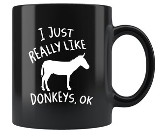 Donkey Owner Mug | Etsy
