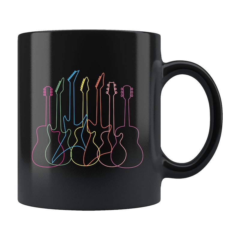 Guitar Mug - Etsy