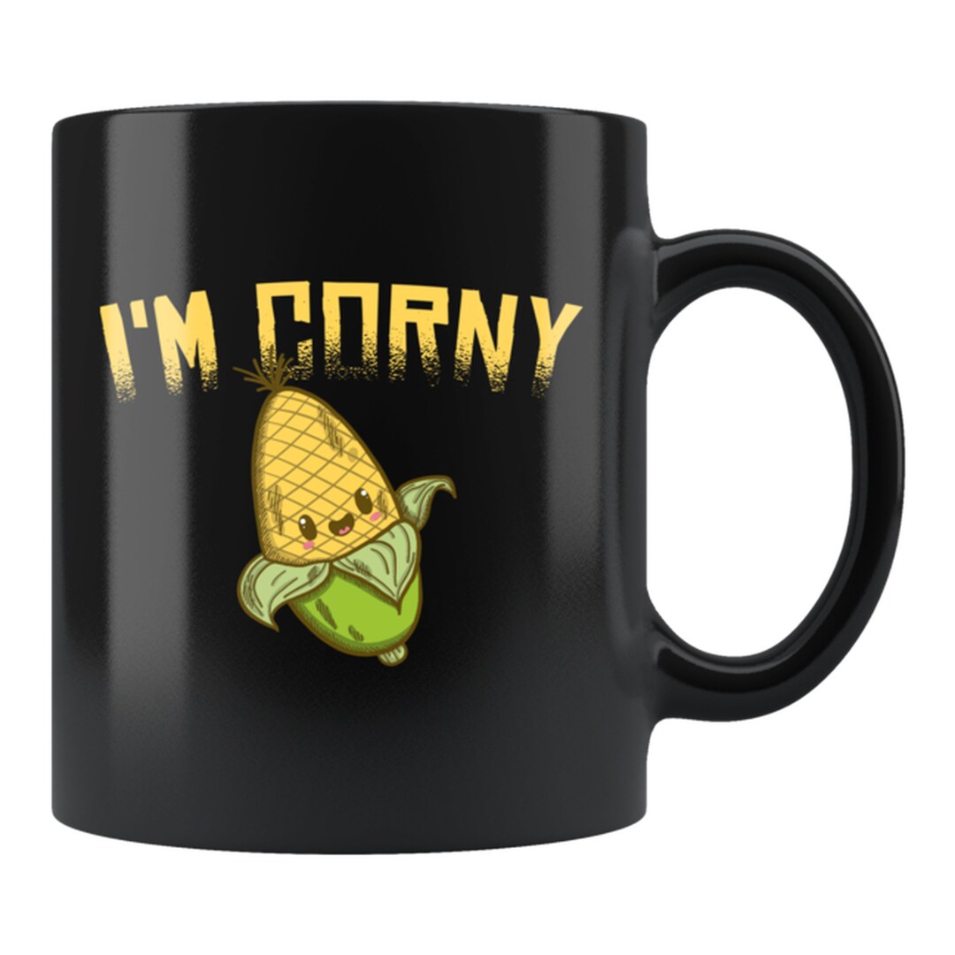 Funny Nebraska Gift. Corn Farmer Mug. Corn Farming Gift. Cute Food Puns ...