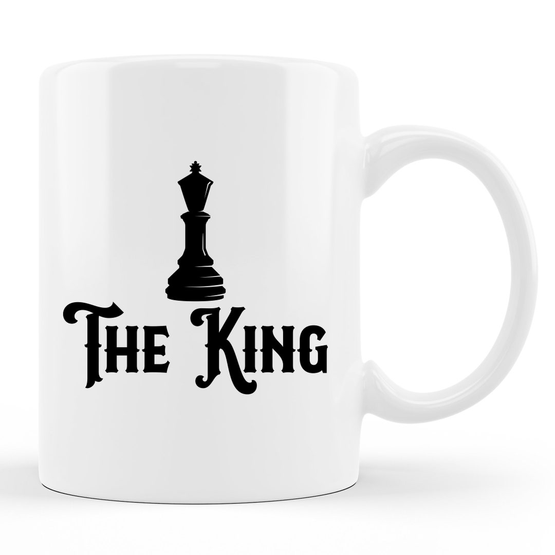 King Mug. King Gift. Chess Game Mug. Chess Game Gift. Chess Piece Mug ...