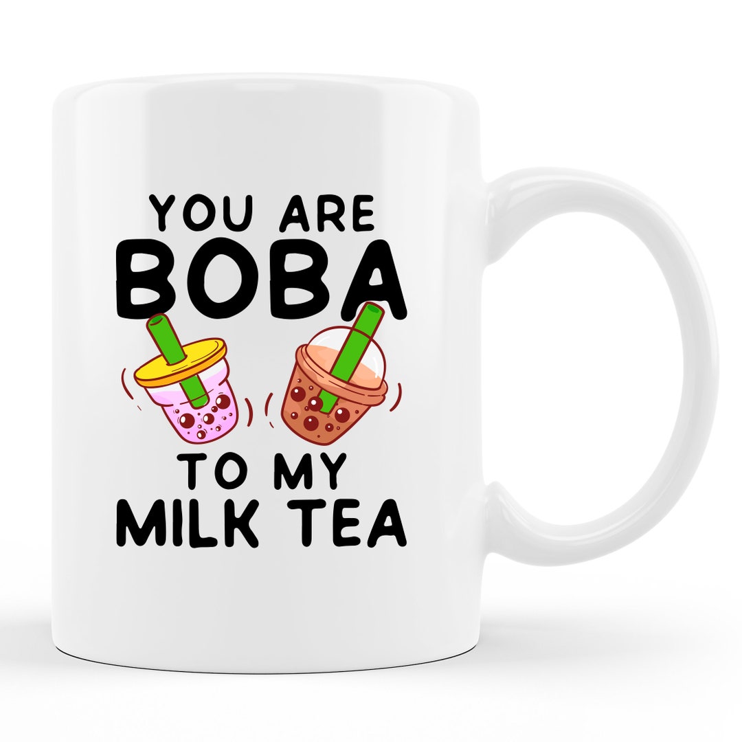 Boba Tea Mug. Boba Tea Gift. Bubble Tea Mug. Boba Milk Tea. - Etsy