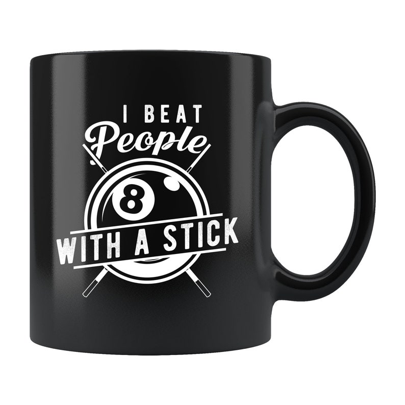 Pool Player Gift. Pool Player Mug. Pool Coffee Mug. Billiards Coffee ...