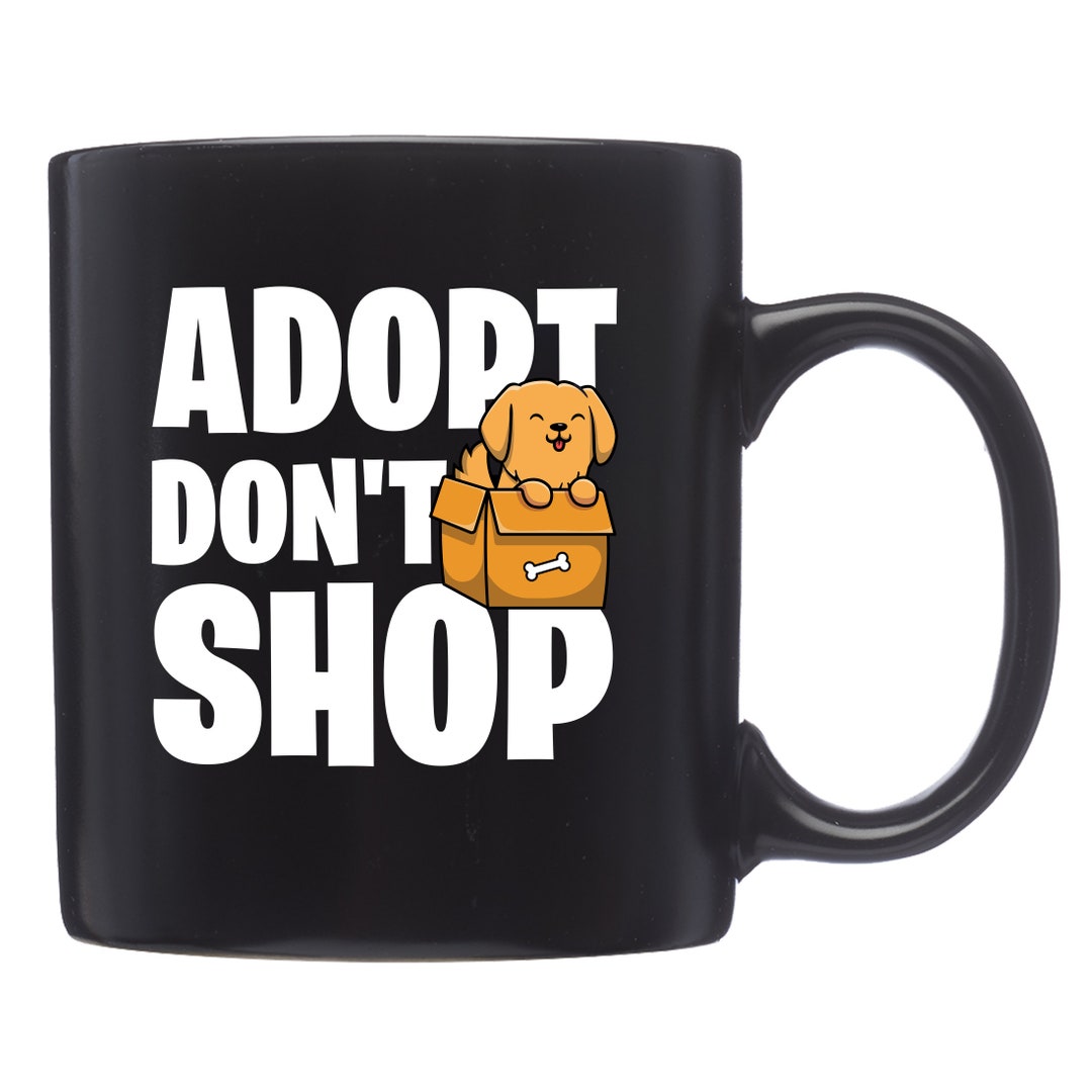 Dog Adoption Mug. Dog Adoption Gift. Dog Rescue Mug. Dog Lover Gift ...