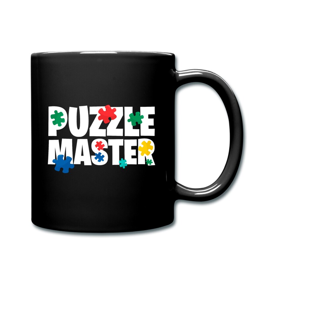 Puzzle Lover Gift. Puzzle Mug. Crossword Coffee Mug. Puzzle Solver Mug ...