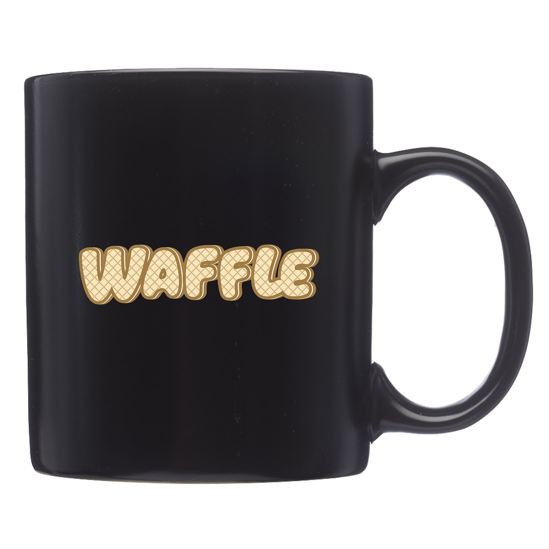 Waffle Fan Mug. Waffle Fan Gift. Waffle Lover Mug. Waffle Lover Gift ...