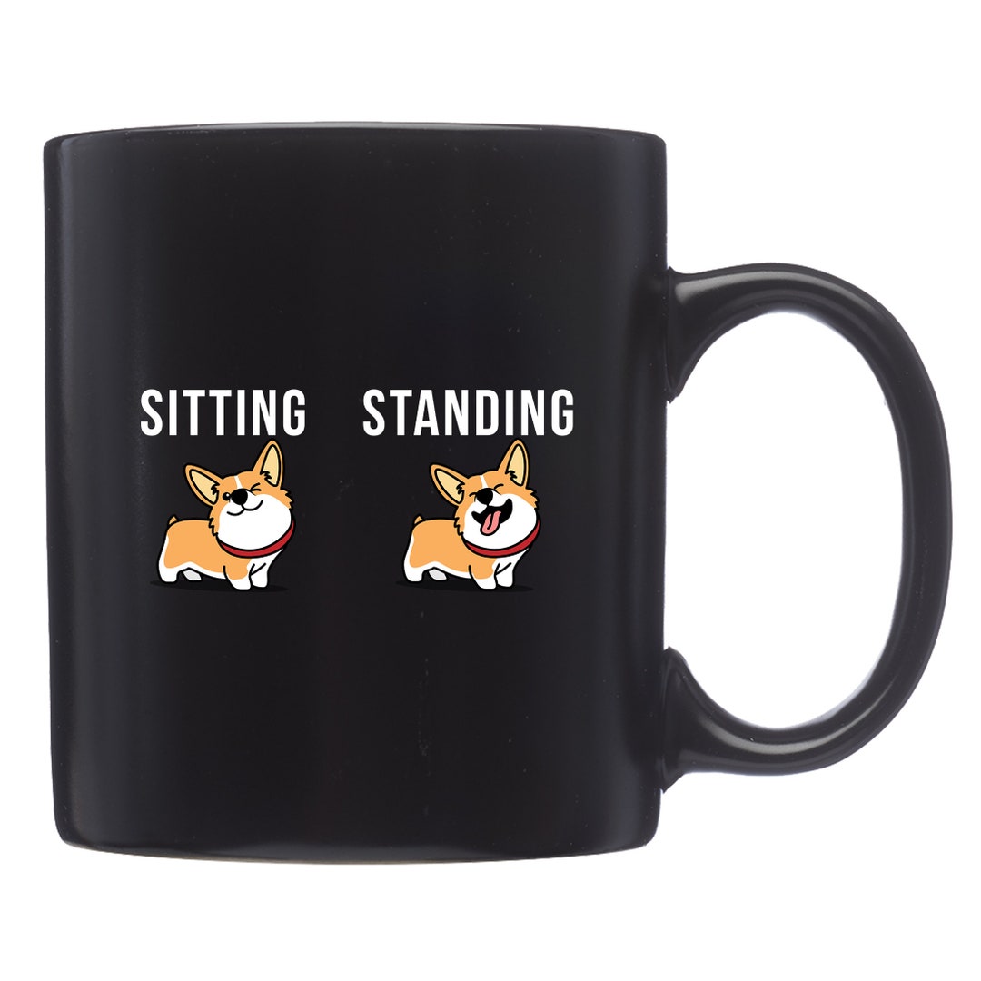 Cute Corgi Mug. Cute Corgi Gift. Corgi Gifts. Corgi Dog Mug. Corgi ...