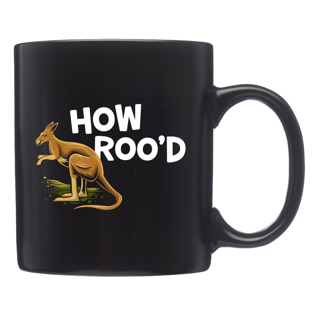 Kangaroo Mug. Kangaroo Gift. Roo Gift. Roo Mug. Australia Mug ...