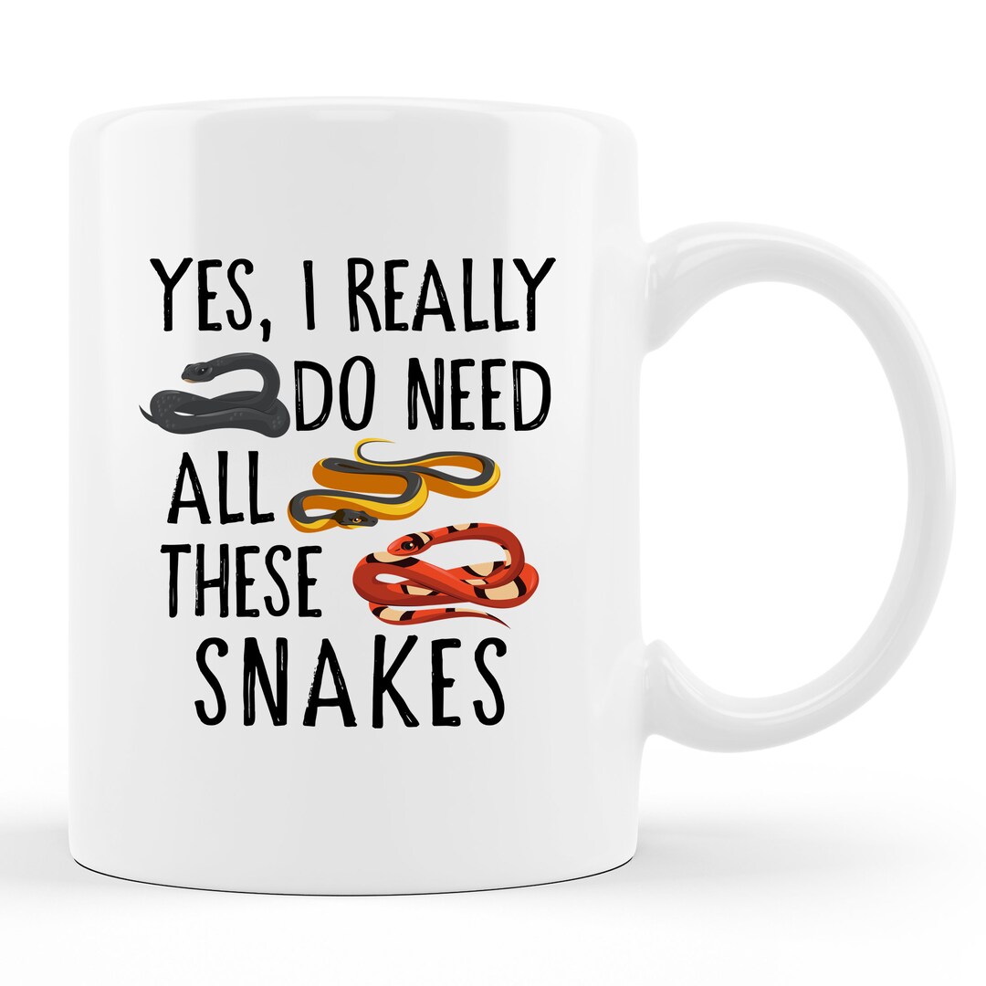 Pet Snakes Mug. Pet Snakes Gift. Snake Lover Gift. Reptile Mug. Snake ...