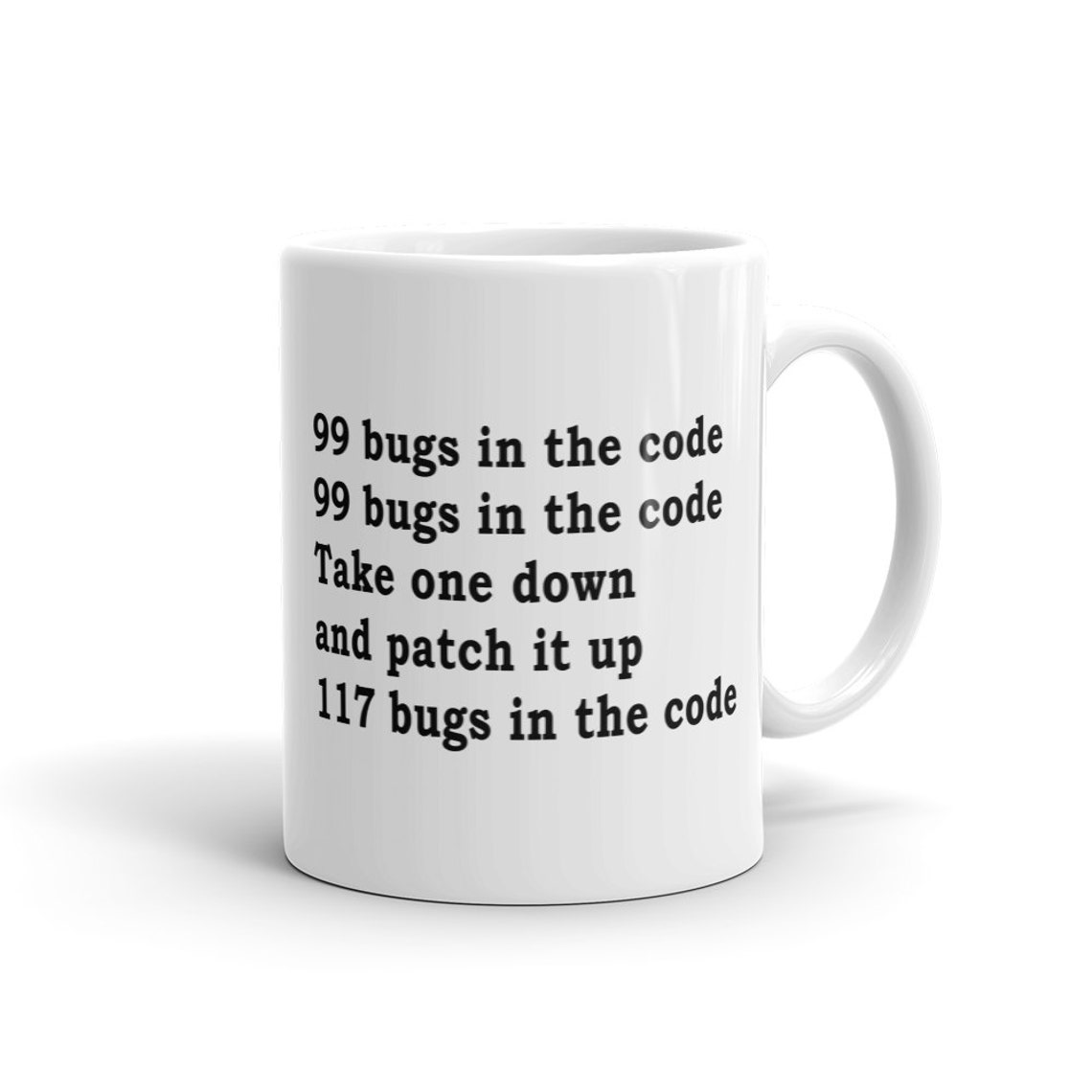 99 Bugs in the Code Software Engineer Gift for Engineer Mug - Etsy